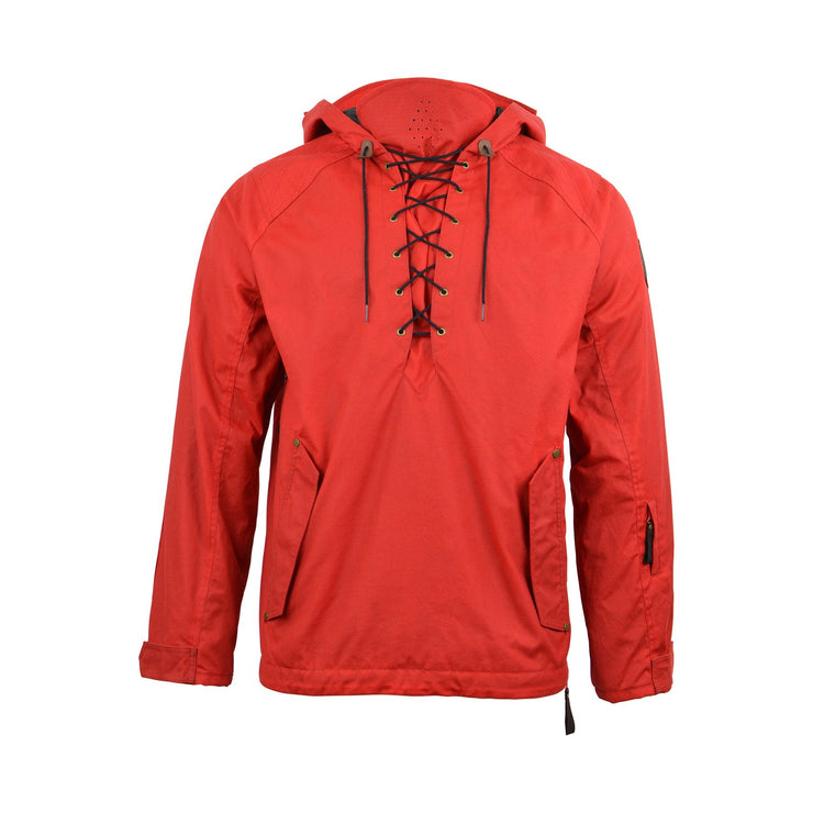 Men's Anorak Jacket - Waxed Canvas Pullover | Alps & Meters