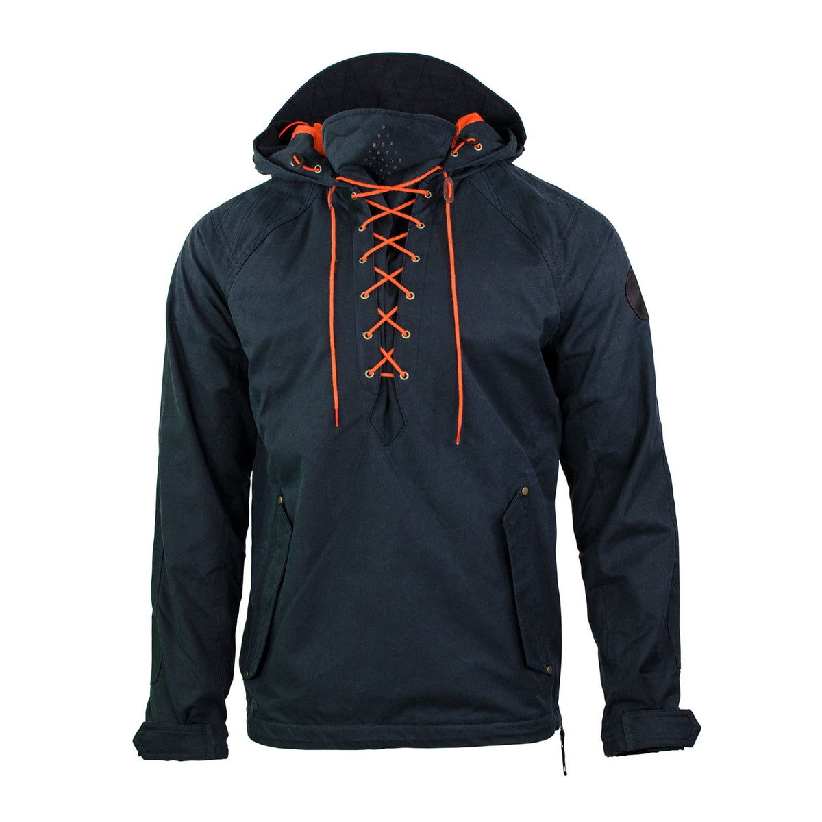 Men's Anorak Jacket - Waxed Canvas Pullover | Alps & Meters