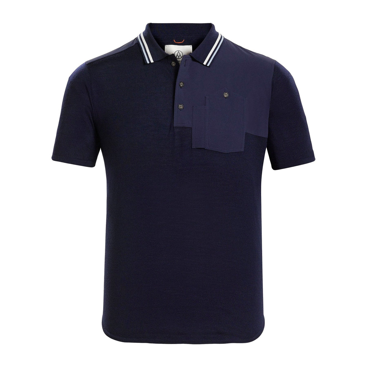 Men's Lightweight Merino Polo Shirt Inspired by Ski Touring – Alps & Meters