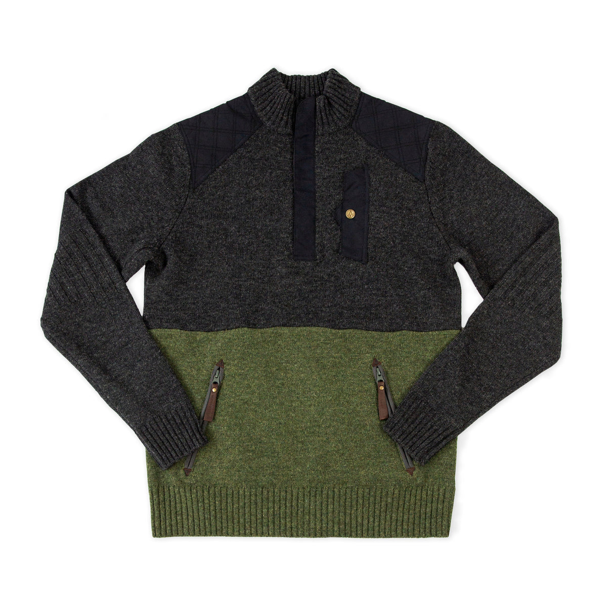 Men's Recycled Lambswool Ski Sweater | Alps & Meters